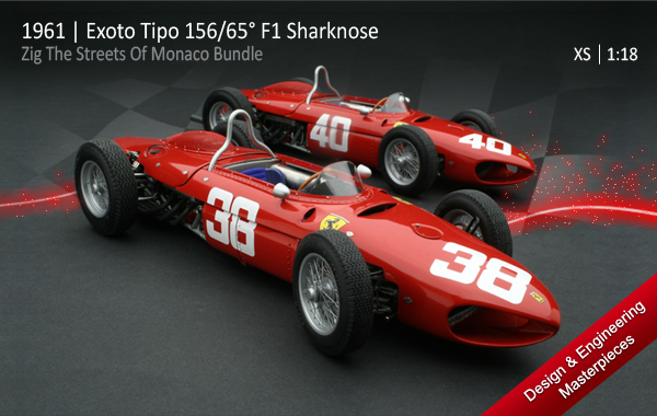1961 Exoto Tipo 156/65° F1 Sharknose