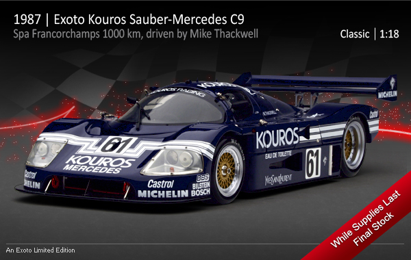 1987 Exoto Sauber-Mercedes C9