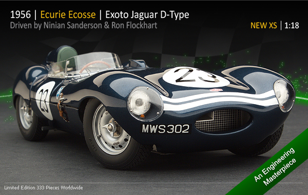 1956 Exoto XS Jaguar D-Type 'Short Nose'